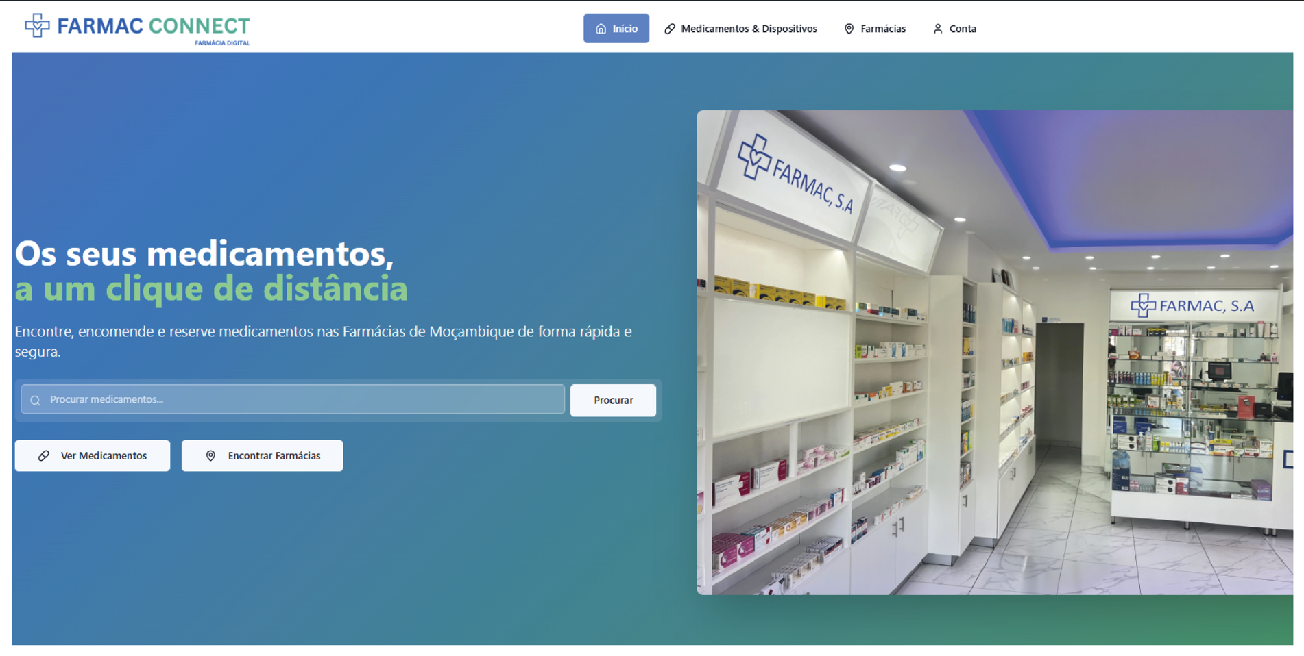 FARMAC CONNECT | Farmácias de Moçambique, S.A